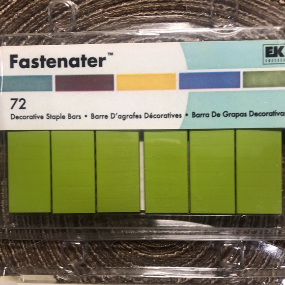 Ek Success | Office | Fastenater Lime Green Staple Bars | Poshmark